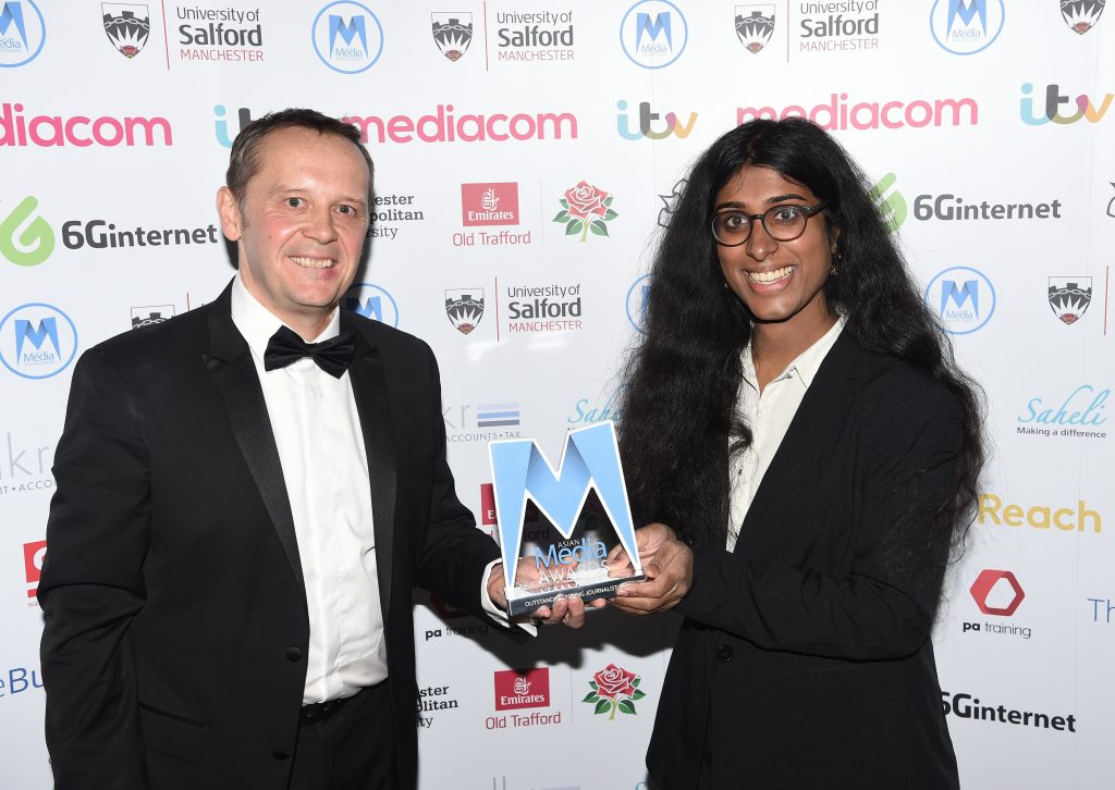 Jeevan Ravindran is Outstanding Young Journalist 2021 - Asian Media Awards